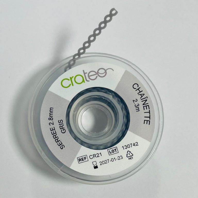 Chaînettes élastomériques CRATEO - NEW-ORTHO